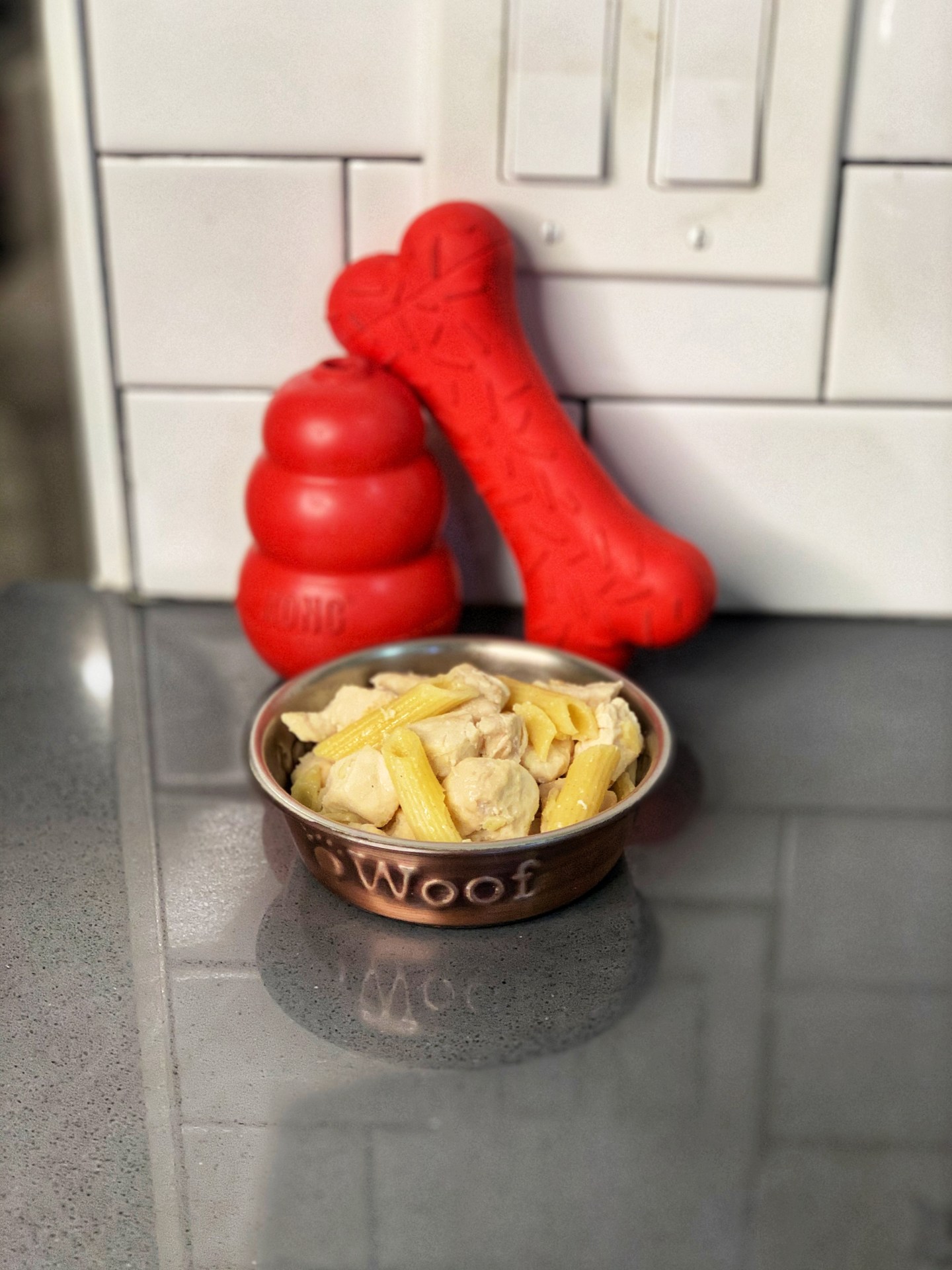 DIY Homemade Dog Food – Chicken Pasta – Living Intuitively